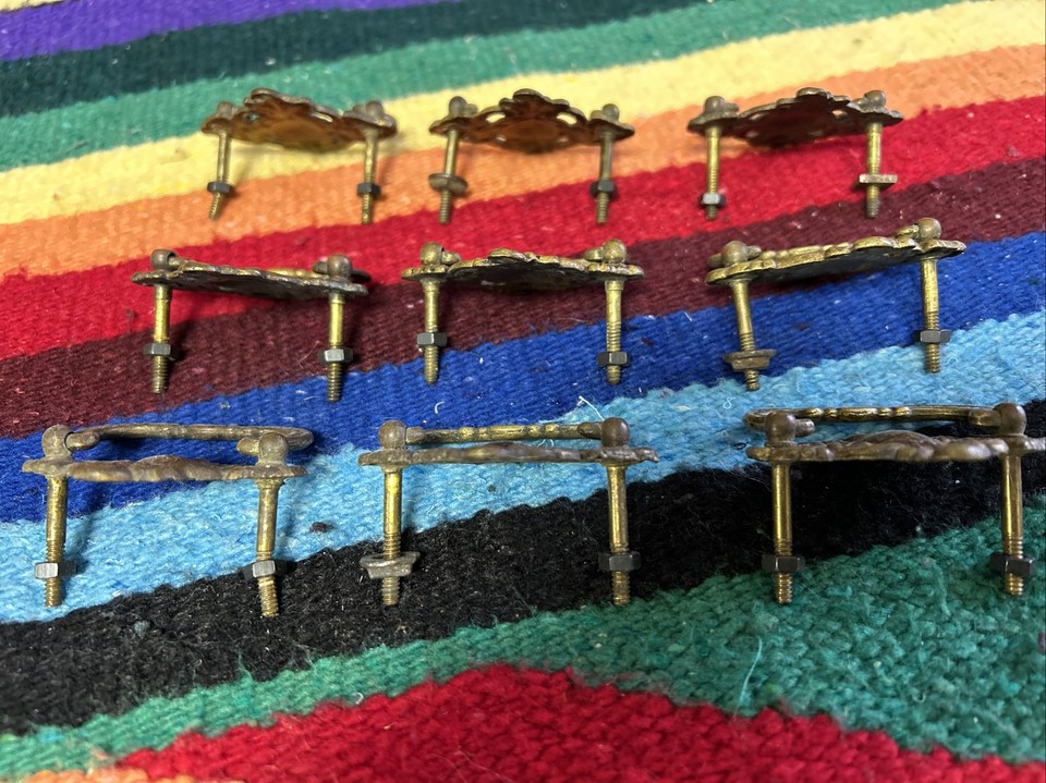 Antique Singer Treadle Sewing Machine Drawer Pull Brass | eBay