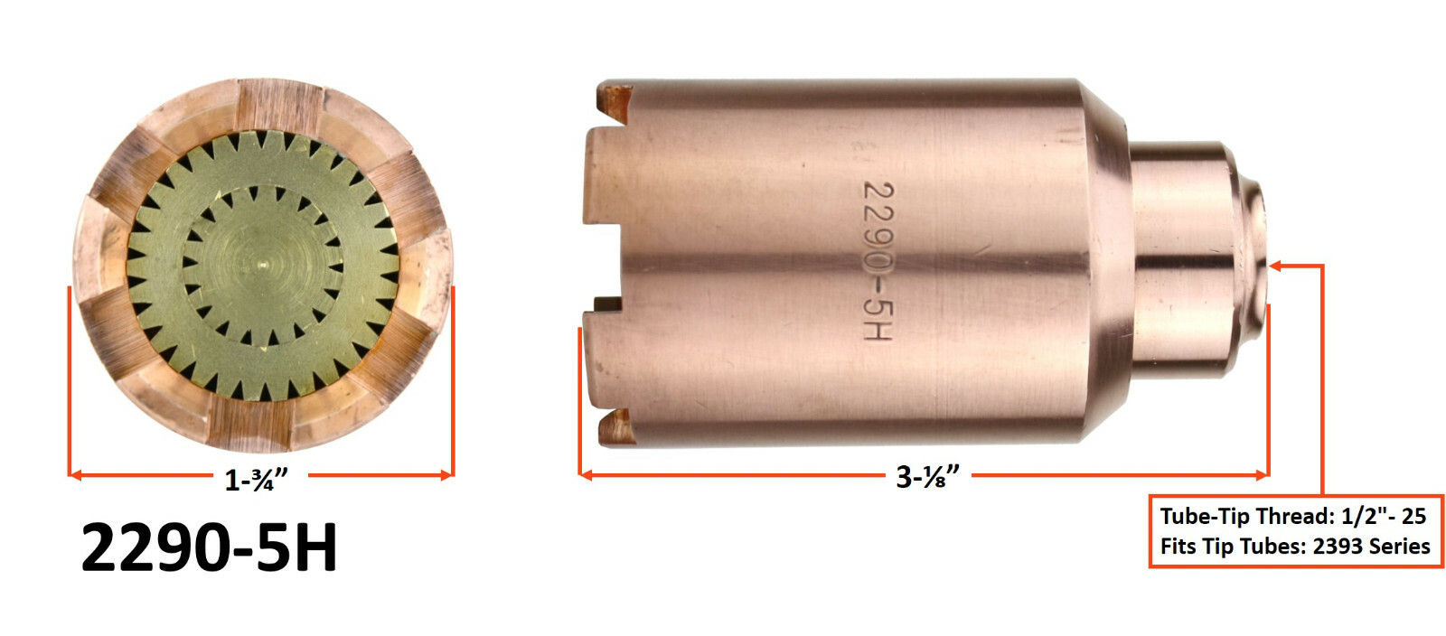 Propane Heating Nozzle / Rosebud Compatible with Model: 2290-H (All ...