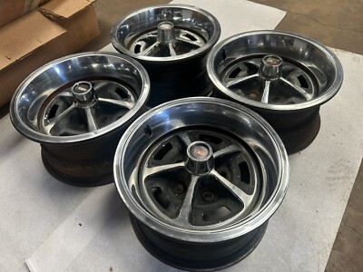 Oldmobile SS1 Magnum Style Rally Wheels 14x7 Cutlass 442 F85 Set Of 4 ...