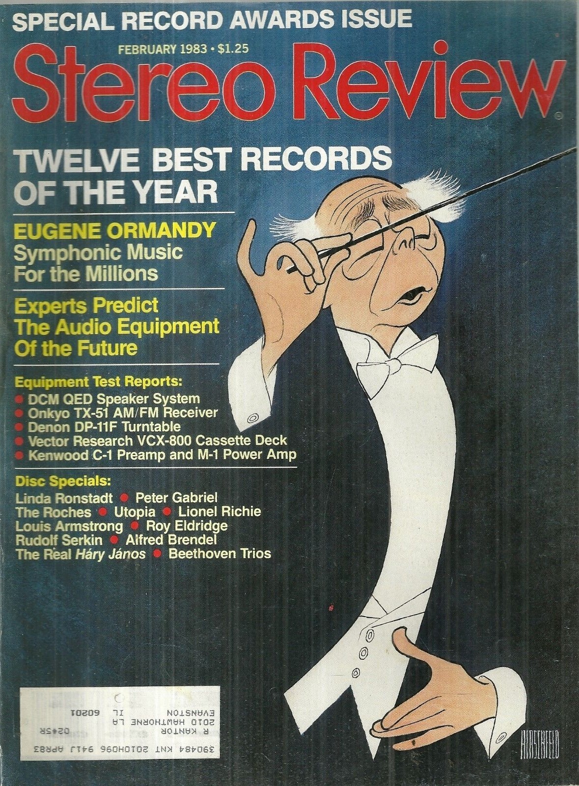 February 1983 Stereo Review Magazine Hi-Fi Audio Electronics | eBay