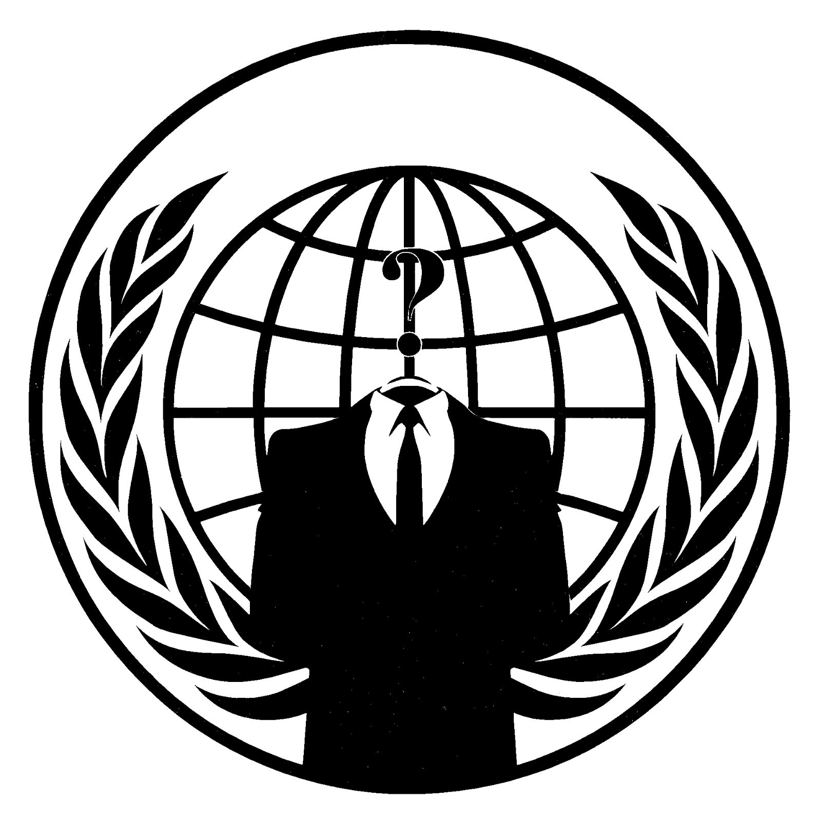 Anonymous Emblem Decal Sticker | eBay