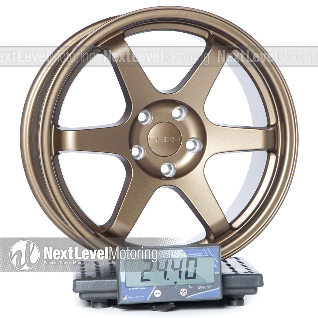9SIX9 SIX-1 18x8.5 5x108 +35 MATTE BRONZE TE37 STYLE WHEELS FITS FORD ...