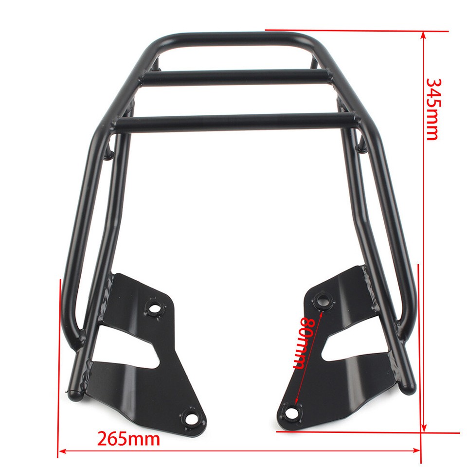 Motorcycle Rear Luggage Rack Carrier Cargo Holder For HONDA MSX 125 ...