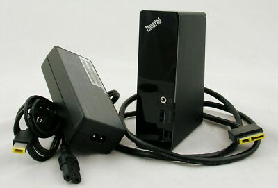 Lenovo ThinkPad OneLink Dock - DU9026S1 - Midnight Black | eBay Australia