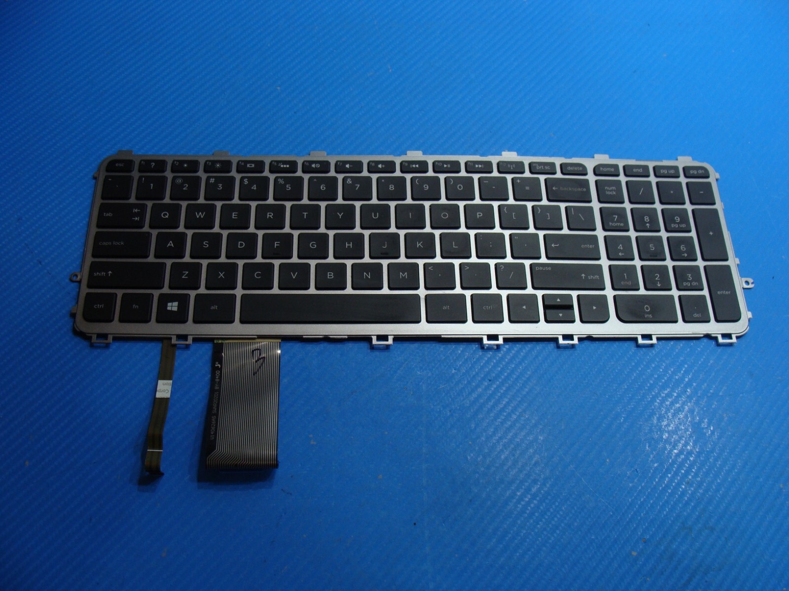 HP ENVY TouchSmart 17.3" m7-j010dx Genuine Laptop US Backlit Keyboard ...
