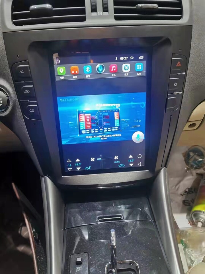 Android 10 Tesla Style Car Gps Radio Navigation For Lexus Is250 Is350 ...