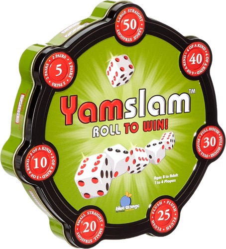 Yamslam Fun Chance and Strategy Family Dice Game for Kids Adults by ...