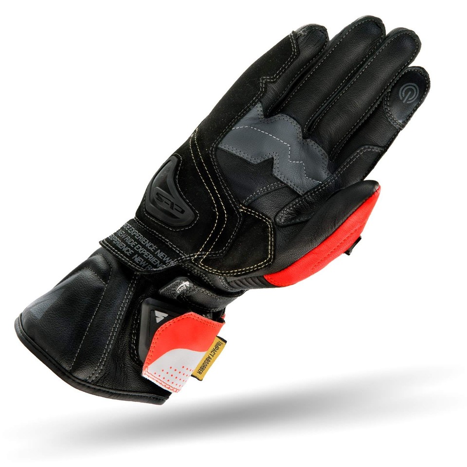 SHIMA STR-2 Motorcycle Gloves Men Leather Biker Armoured Ventilated ...