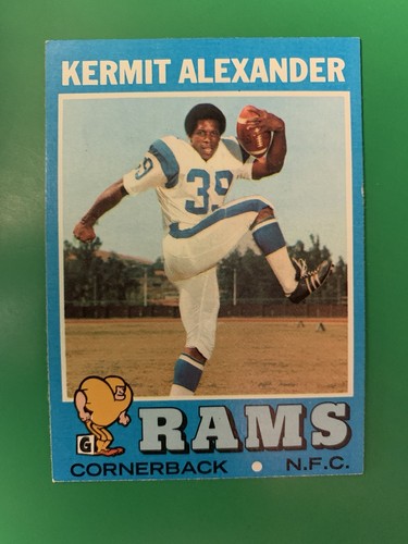 1971 Topps Kermit Alexander Los Angeles Rams #243 | eBay