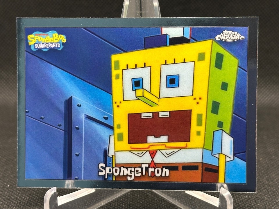 🔥2025 Topps Chrome SPONGEBOB BASE KELP REFRACTOR & INSERTS! #1-200 YOU ...
