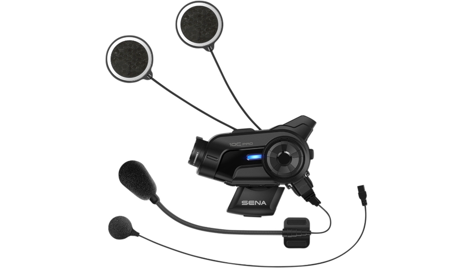 Sena - 10C Pro Communication System With Built In Action Camera - 10C ...