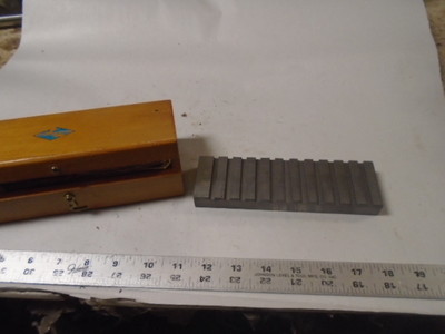 MACHINIST TOOL LATHE MILL Machinist Large Gage Set Up Fixture Block in ...