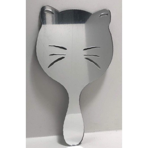 Cat Shaped Hand Held Mirror | eBay