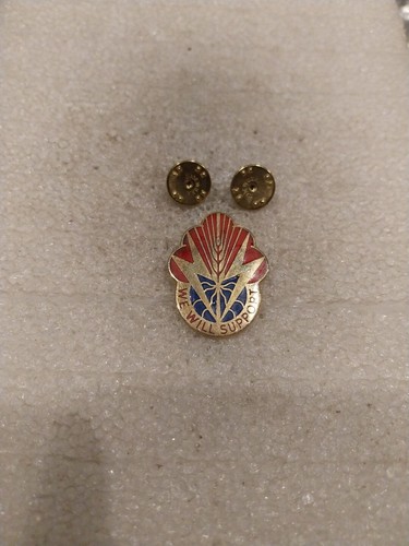 Crest armée us 100TH SUPPLY SERVICES original | eBay