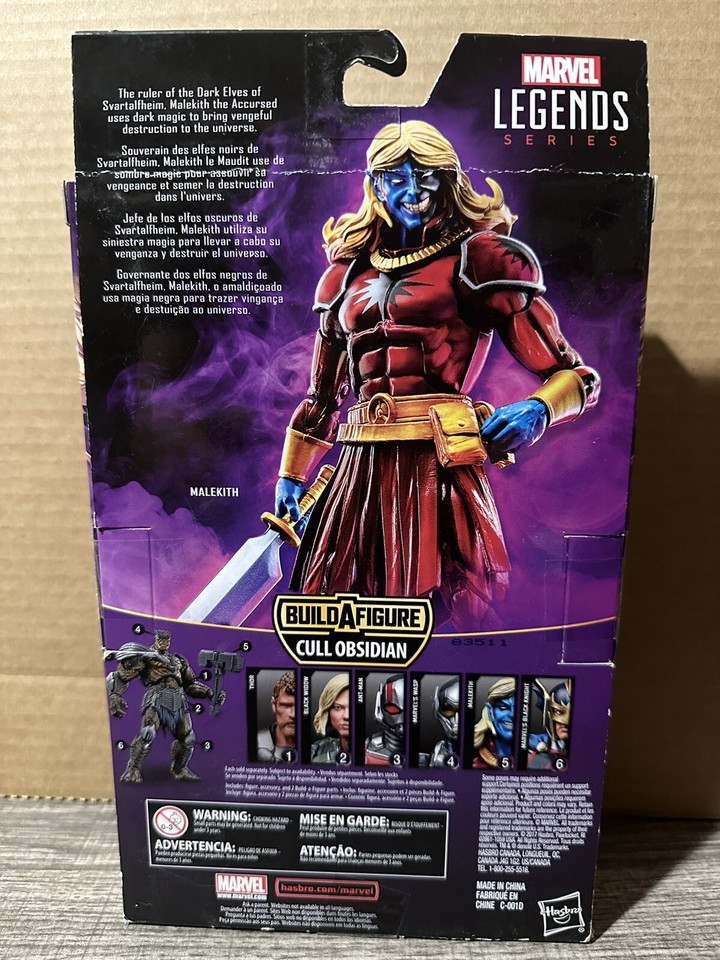 Hasbro Marvel Legends Malekith Action Figure No Cull Obsidian BAF | eBay