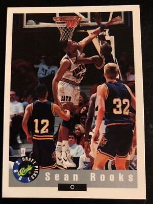 1992 Classic Draft Picks Sean Rooks Rookie Basketball Card #58 | eBay