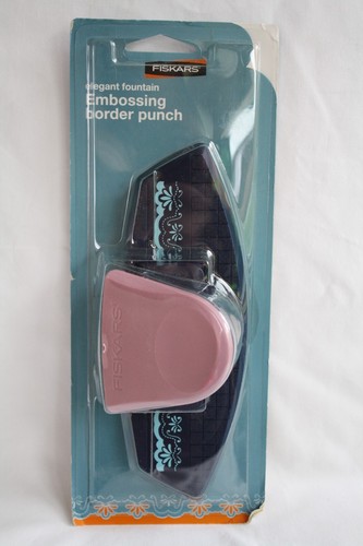 Fiskars Embossing Border Punch Elegant Fountain 122390 | eBay