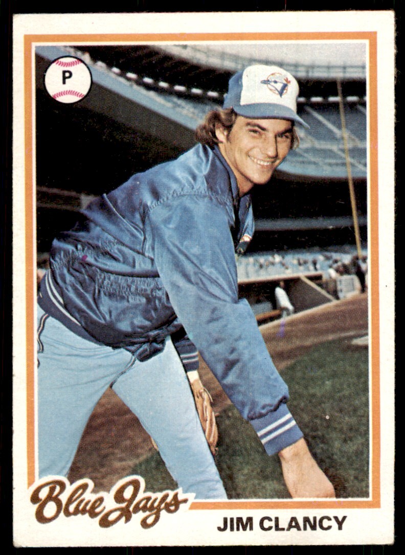 1978 TOPPS JIM CLANCY TORONTO BLUE JAYS #496 (110) | eBay