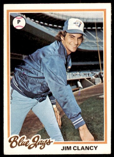 1978 TOPPS JIM CLANCY TORONTO BLUE JAYS #496 (110) | eBay