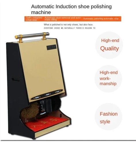220V Automatic Sensor Shoe Shining Machine for Home, Hotel Lobby, and ...
