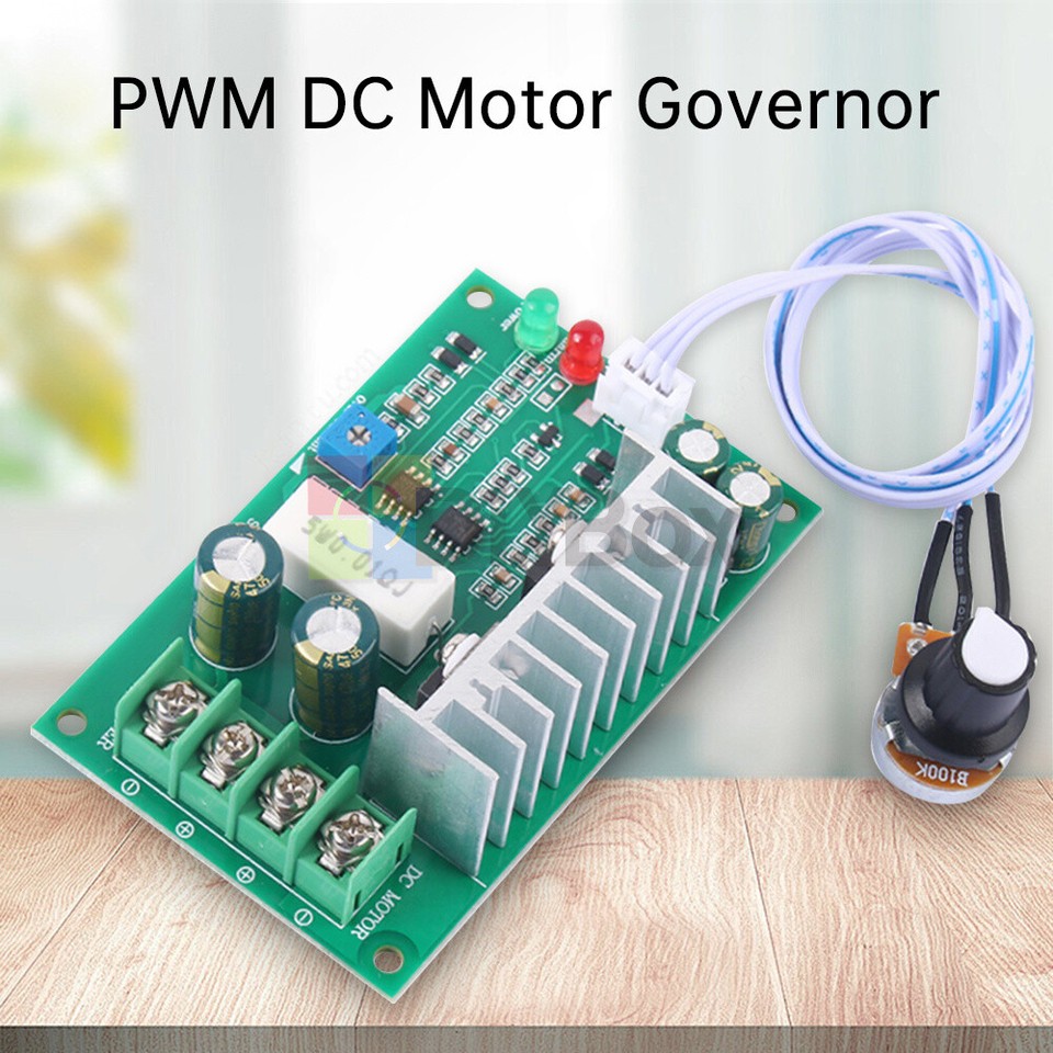 PWM DC Motor Speed Controller DC10-40V 15A Adjustable Controller w ...
