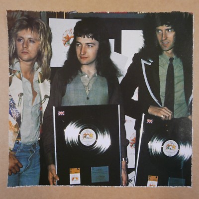 POP-CARD feat. QUEEN without freddie mercury , 15x15cm greeting card ...