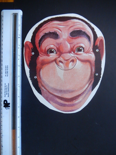 kelloggs cereal box mask kelloggs masks Beppo the Chimp | eBay