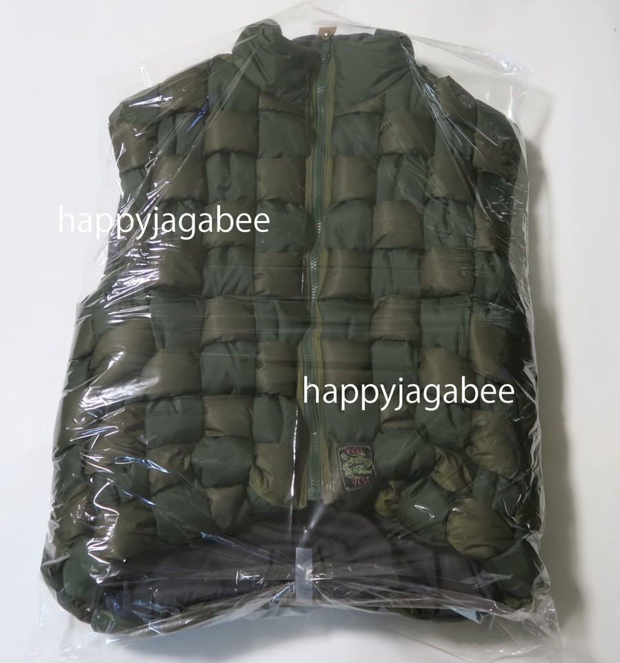 Kapital Unisex Nylon Rip Stop Keel Weaving Vest 4 Colors From Japan New ...