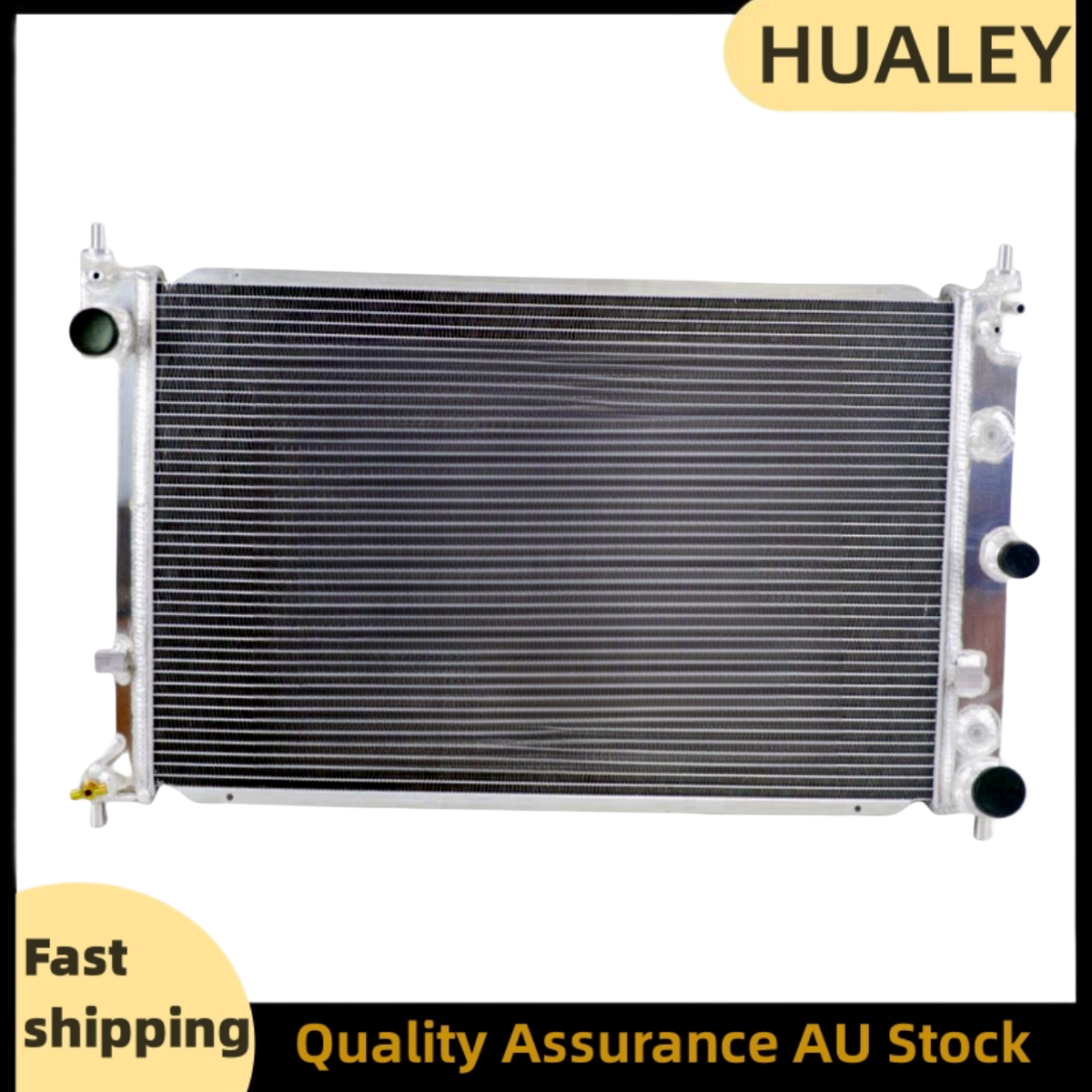 3Row ALU Radiator For 02-08 Ford BA BF Falcon V8 Fairmont XR8/XR6 Turbo ...