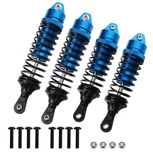 BIG BORE ALUMINUM Shocks For Traxxas Stampede VXL 4x4 2WD XL5 Blue ...