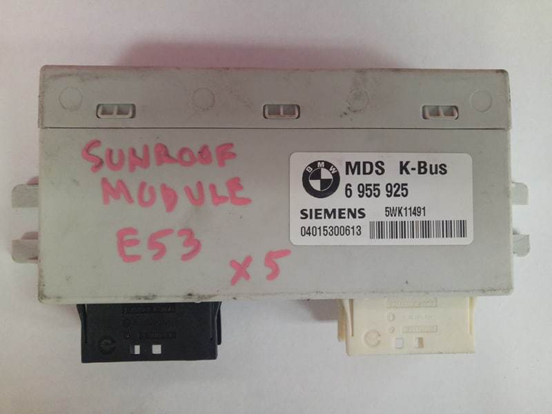 BMW E53 X5 SUNROOF CONTROL MODULE # MDS K-BUS 6955925 SIEMENS | eBay