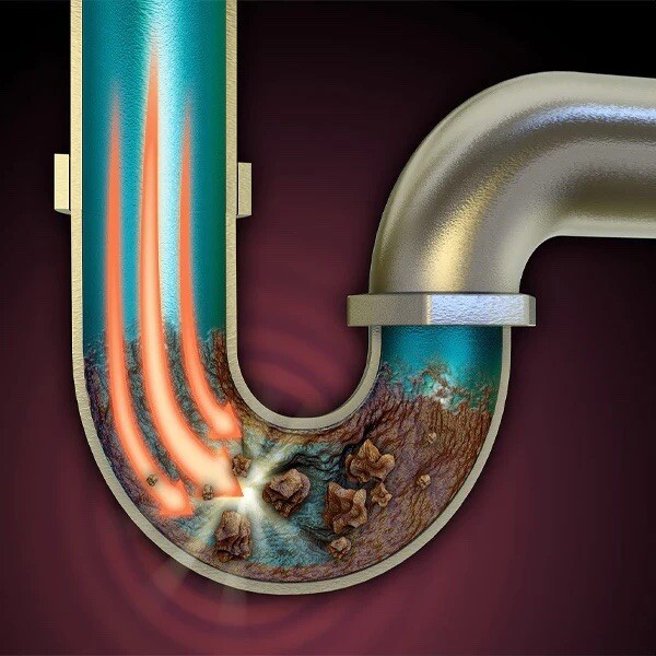 Knock Out Unblocks Urinals, Toilets & Drains - 2 x 1 Litre Blockage ...