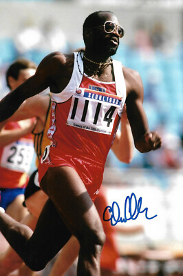Edwin Moses signed 8x12 inch photo autograph | eBay