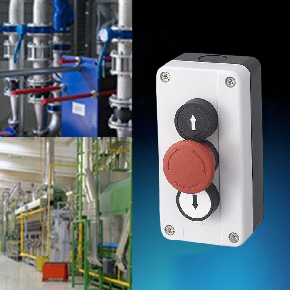 IP65 Switch Box Power Control Box ABS+metal Material M20 Knockout Hole ...