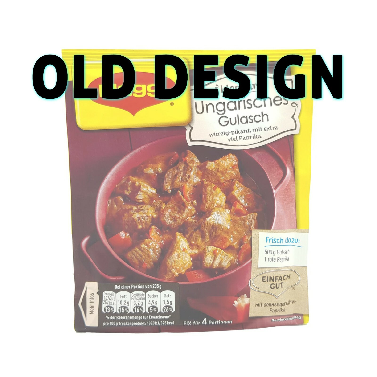 7x Maggi Fix & Fresh 🍲 Ungarisches Gulasch Hungarian goulash spice mix ...