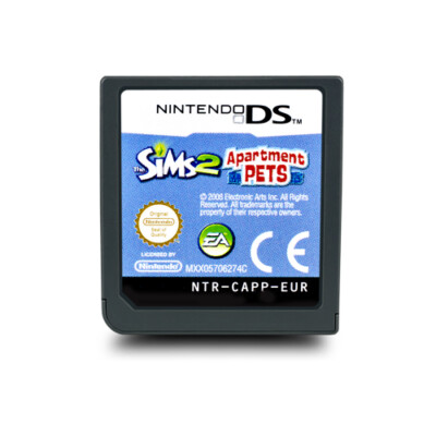 DS Jeu Les Sims 2 Appartement Animaux Sans OVP Sans Manuel BB | eBay