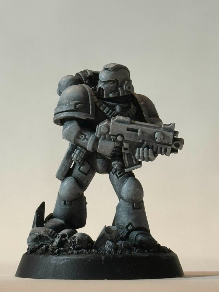Space Marines 40k true scale First Born conversion | eBay