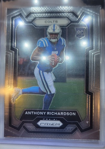 2023 Panini Prizm Football ANTHONY RICHARDSON RC Rookie Card Base #343 ...