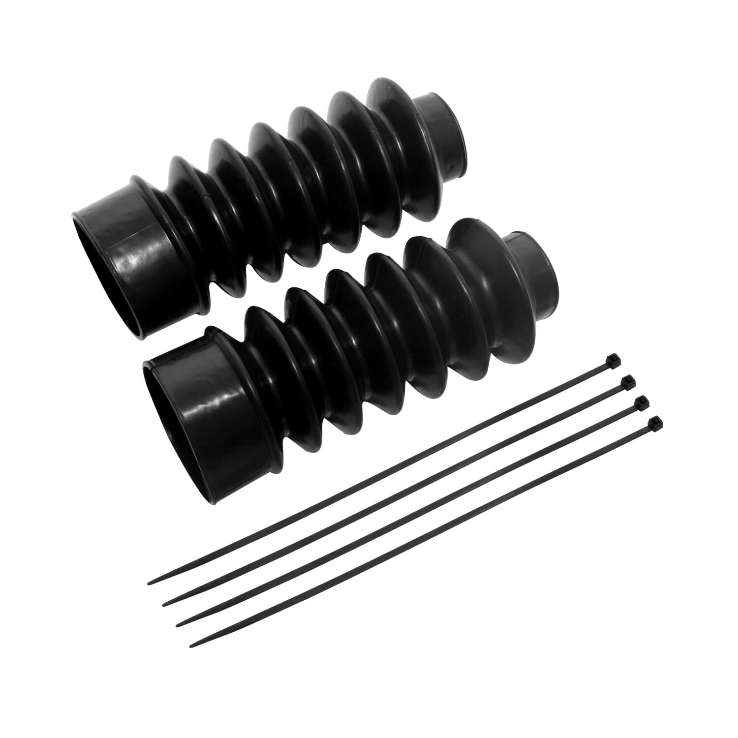 Motor Long Fork Boot Gaiter 39mm Front Forks for Harley Sportster Dyna ...