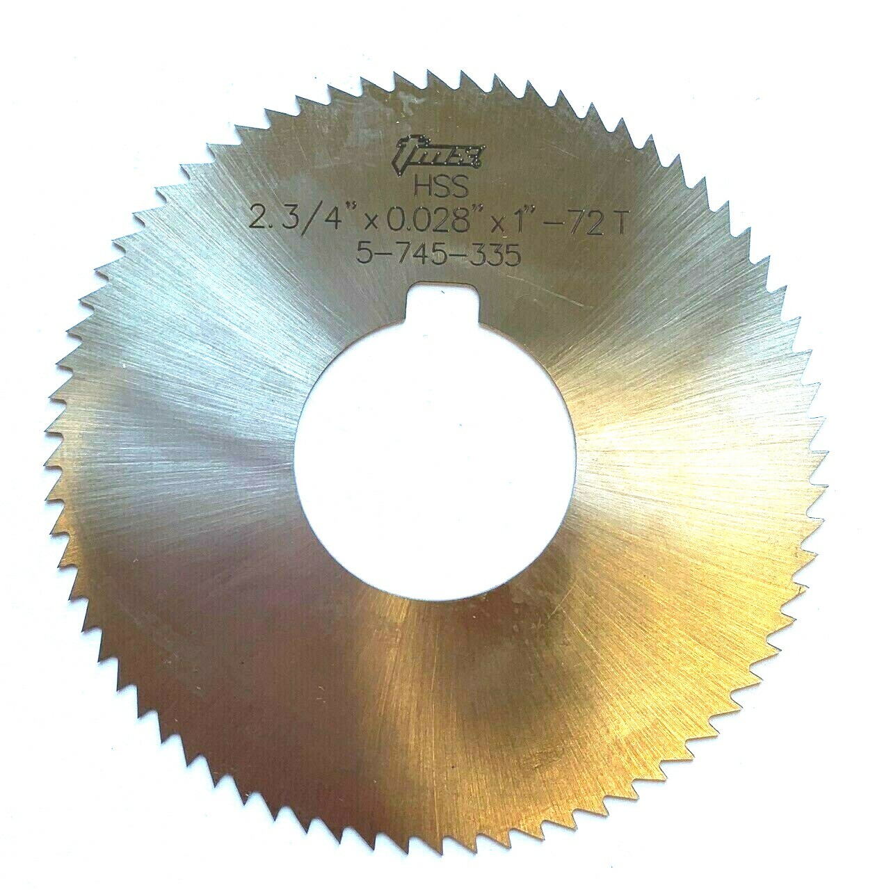 2-3/4" x .028" x 1" 72 TEETH SCREW SLOTTING SLITTING SAW TMX P85 | eBay