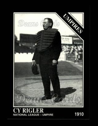 1994 Conlon #1202 Cy Rigler Umpires UMPIRE 8 - NM/MT | eBay