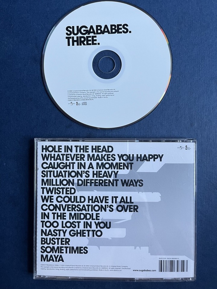 Sugababes Three + Change 2x Cd Album Used Pop Soul R+B 2000s | eBay