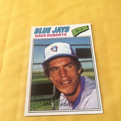 1977 Topps Dave Roberts Toronto Blue Jays 537 Ex Free Shipping | eBay