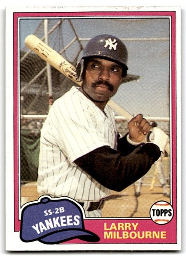 1981 Topps Traded Larry Milbourne Baseball Cards #802 | eBay