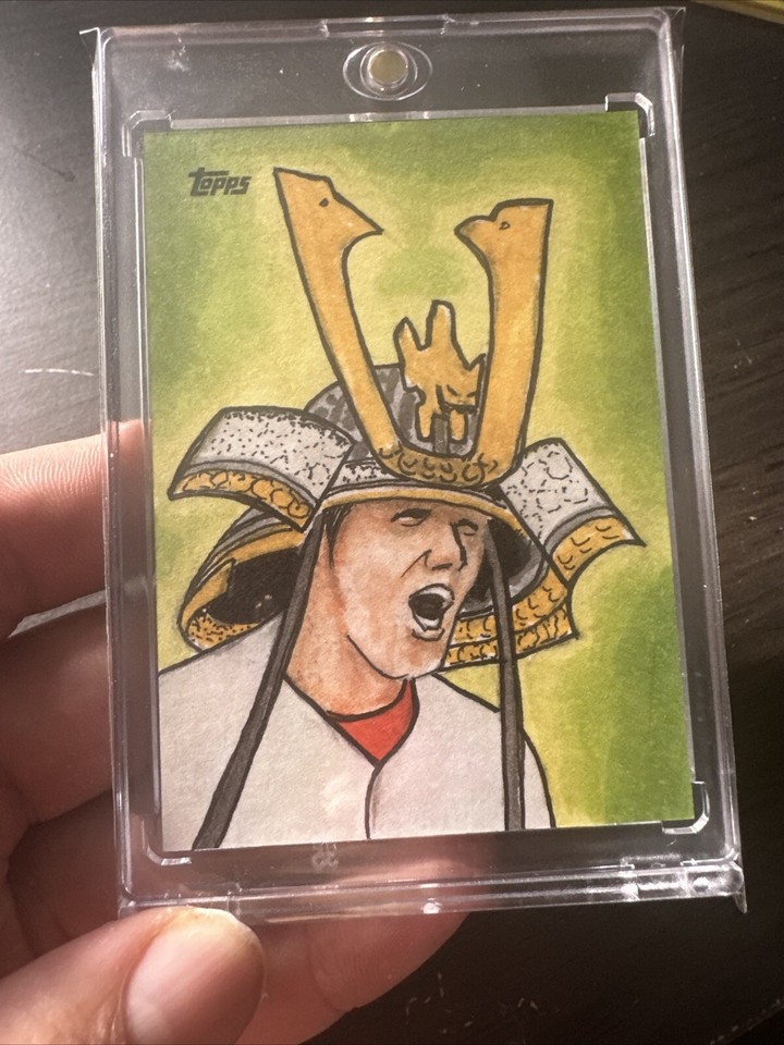 2024 Topps Shohei Ohtani Original 1/1 Hand Drawn Sketch Card - SSP | eBay