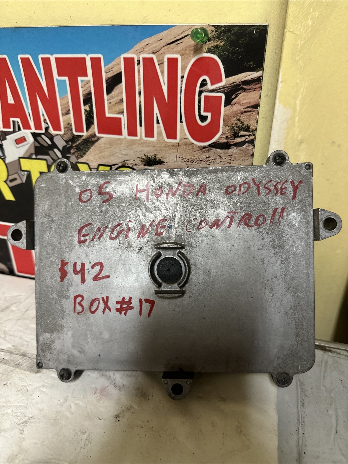 05 ODYSSEY 37820-RGM-A59 COMPUTER ENGINE CONTROL ECU ECM EBX MODULE Box ...