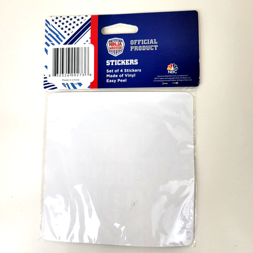 American Ninja Warrior Official Shield Sticker - 4pk for sale online | eBay