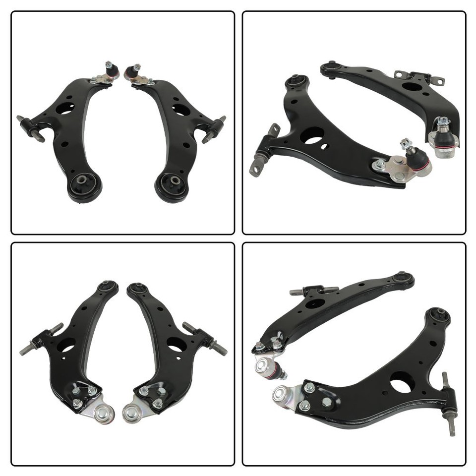 4× Front Lower Control Arm Ball Joint Sway Bar K80306 Fit For Toyota ...