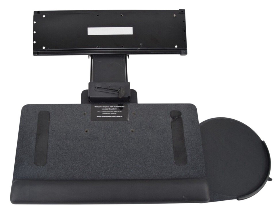Humanscale 6G Series 900 Keyboard Tray W/ 9" Foldout Mouse Platform ...