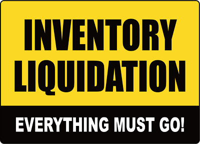 INVENTORY LIQUIDATION. EVERYTHING MUST GO!| Laminated Vinyl Decal ...
